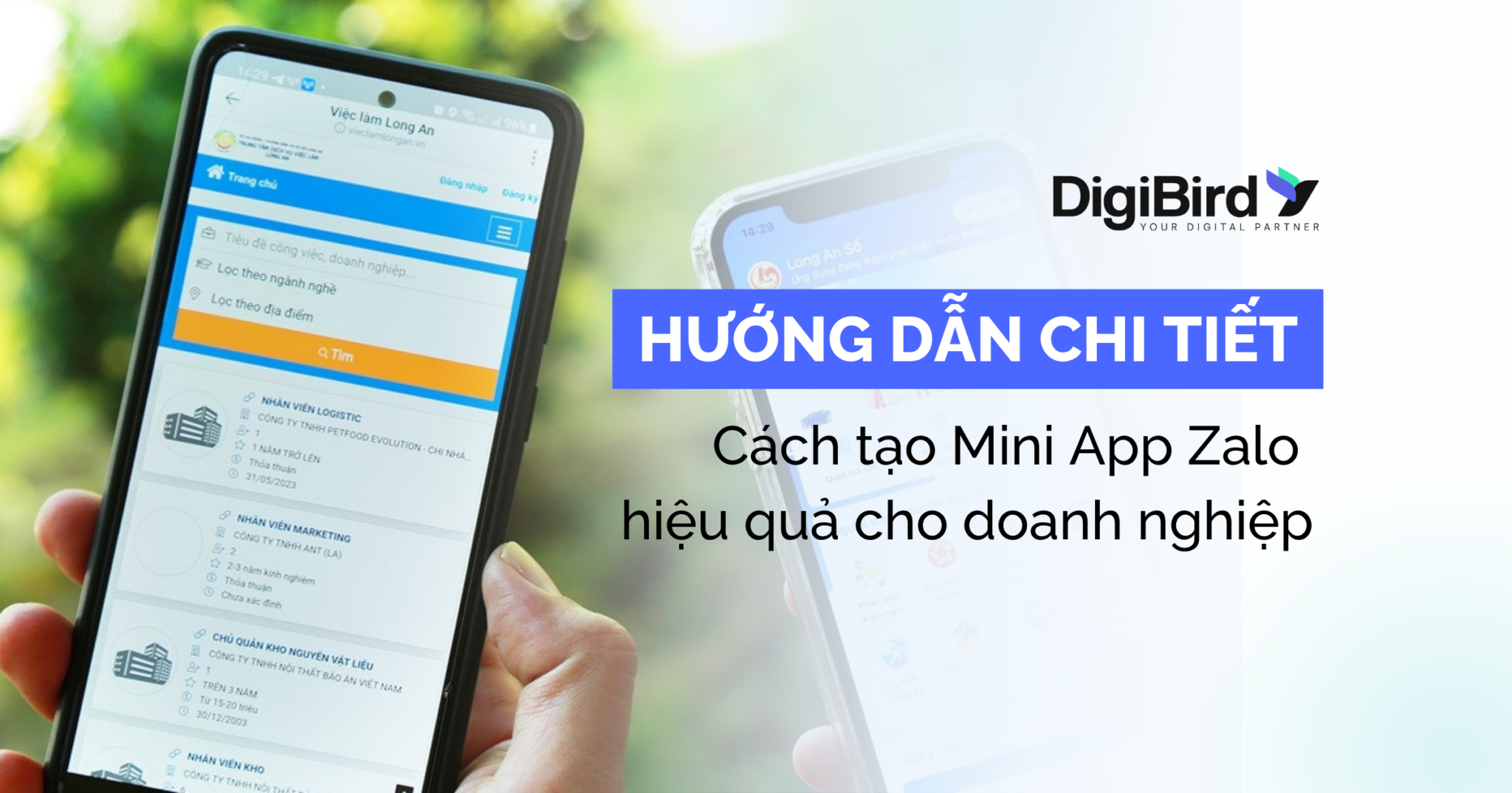 30 phút - Chuyển đổi từ Web App thành Zalo Mini App